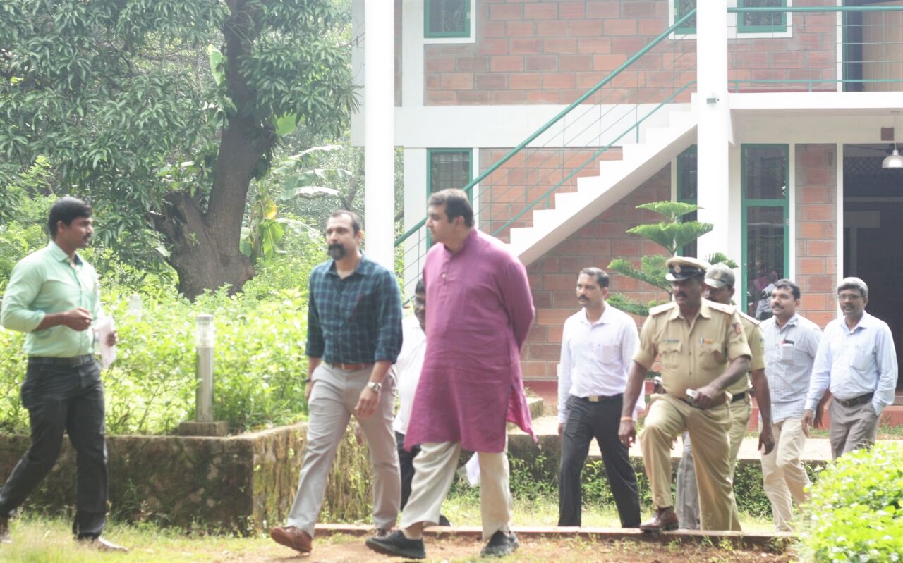 Visit of Shri Pramodh Madhvaraj , Honourable Minister for Youth ...